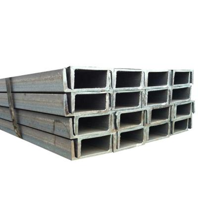 China Galvanized Steel C Channel for Invoicing by Actual Weight and More Benefits for sale