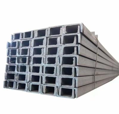 China Invoicing by Actual Weight Carbon Steel C Channel Steel for Curtain Wall Engineering and More for sale