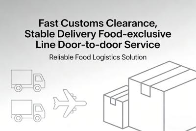 China Delivered Duty Paid DDP Shipping Stable Delivery Food Exclusive Line Fast Customs Clearance for sale