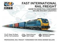 China Fast International Rail Freight Door To Door Full Container Secure Railway Logistics Services for sale