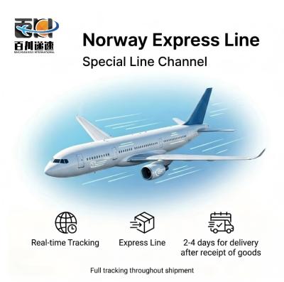 China Norway Express Door To Door Service Fast Delivery Tax Included for sale