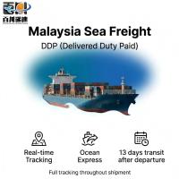 China Malaysia Sea Freight DDP Shipping with Two-Way Customs Clearance, Tax Included, and Real-Time Tracking for Door-to-Door Service for sale