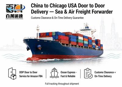 China China to Chicago USA Door to Door Delivery Sea and Air Freight Forwarder for sale