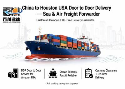 China China To Houston USA Door To Door Delivery Sea And Air Freight Forwarder for sale