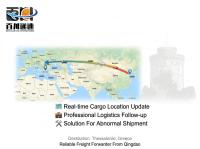 China All-in Surcharge International Ocean Freight Thessaloniki  Freight Cost  CBM BAF / CAF for sale
