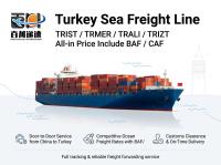 China Turkey Sea Freight Line TRIST / TRMER / TRALI / TRIZT All-in Price Include BAF / CAF for sale