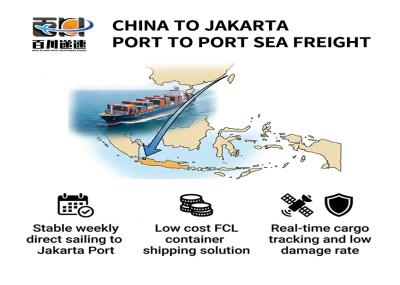 China Fast Stable Sea Cargo Logistics FCL Shipping to Jakarta Port Indonesia for sale