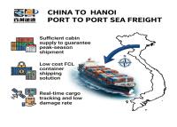 China FCL Ocean Freight with Real-time Shipment Tracking and Fast Direct Sailing Routes from China to Hanoi Vietnam for sale