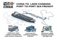 China Low Transit Time FCL Ocean Freight with Real-time Tracking and 24/7 Multilingual Support from China to Laem Chabang for sale