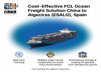 China Cost-Effective FCL Ocean Freight with 24/7 Multilingual Support and 30-45 Days Transit to Algeciras for sale