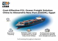 China Cost-Effective FCL Ocean Freight with 24/7 Multilingual Support and 30-45 Days Timeliness to Alexandria New Port for sale