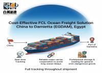 China Cost-Effective FCL Ocean Freight with 30-45 Days Transit and 24/7 Multilingual Support to Damietta, Egypt for sale