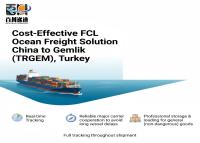 China Cost-Effective FCL Ocean Freight with 30-45 Days Transit and 24/7 Multilingual Support to Gemlik, Turkey for sale