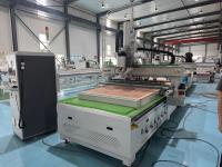 China Fully Automatic 1330 Nesting CNC Router with 12-Tool ATC, 9KW Spindle, Auto Loading/Unloading for sale