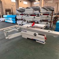 China BHM-45D 5.5KW Industrial Sliding Panel Saw with 3200mm Table and 45° Cutting Capacity for sale