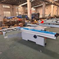 China 3200mm Electric Lift Sliding Table Saw with 5.5×1.1kw Motor and Digital Display - 380V/220V Industrial Wood Cutting Machine for sale