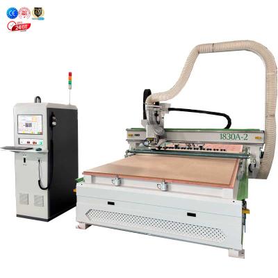 China Fully Automatic 1830 Dual-Table CNC Nesting Machine with 12-Tool ATC and 3050x1830mm Processing Size for sale