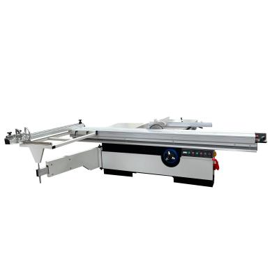 China BHM-45M 45mm Chrome Shaft Panel Saw with 5.5KW Motor and 3200mm Sliding Table for Wood Cutting for sale