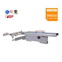 China BHM-45S Electric Lift Panel Saw with Digital Display 5.5KW Motor 3200mm Slide Table for Industrial Woodworking for sale