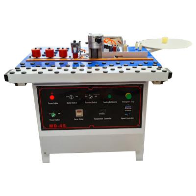 China 515S Manual Edge Banding Machine for Woodworking - 0.3-3.0mm Thickness, 250W Motor, Dual Tilt & Straight Operation for sale