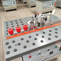 China Mini Semi Automatic Edge Banding Machine for Woodworking - Compact 220V Manual Edge Bander with PVC/ABS Compatibility for sale