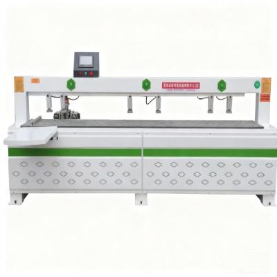 China Double Head Side Drilling Machine 3300mm with 2.2kW Motor and 18000RPM Speed for Wood Furniture Manufacturing for sale