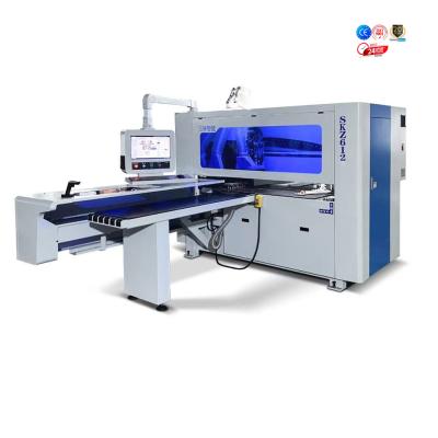 China SKZ-612 Six-Sided CNC Panel Drilling Machine with 18,000 RPM Routing Spindle and 3050mm Processing Length for sale