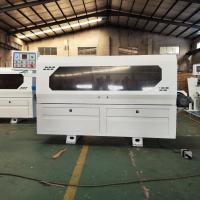 China Semi Automatic Edge Banding Machine 4.8KW Motor 13m/min Feed Speed for Woodworking Furniture Production for sale