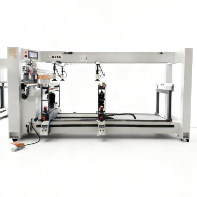 China 380V 50Hz Three-Row Drilling Machine with 21 Axes and 1.5kW Motors for Panel Furniture Manufacturing for sale