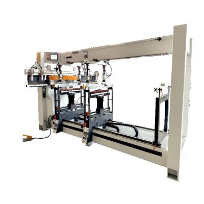 China Multi-Axis Three Rows Woodworking Drill Machine with 21 Spindles, 2800 RPM Speed, 140-2400mm Hole Spacing for sale