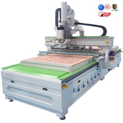 China 1830A-2 Dual Station CNC Router with 12-Tool ATC, 3050x1830mm Processing Area, 9kW Spindle for sale