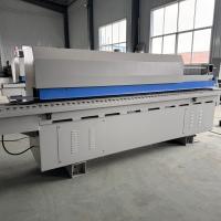 China Full Automatic Edge Banding Machine with PLC Microcomputer Control 16m/min Feed Speed for 10-60mm Panel Thickness for sale