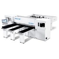China 3300mm CNC Beam Saw Machine with 85mm Cutting Thickness and 24.5kW Power for Wood Plastic Aluminum Panel Cutting for sale