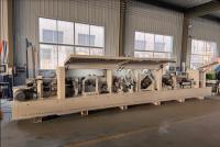 China Fully Automatic Edge Banding Machine 668PUR 18-24m/min Speed 0.3-3mm Thickness Woodworking for sale