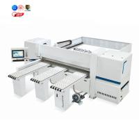 China Durable CNC Wood Cutting Machine 23kW Automatic Panel Saw with 3300mm Cutting Length and ±0.1mm Accuracy for sale