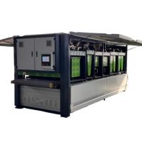 China Automatic Special Shaped Wood Polishing Machine 8.2kW 1300mm Width For Furniture Cabinet Door for sale