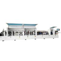 China Automatic Linear Woodworking Edge Banding Machine 0.4-3mm Edge Thickness 13kW Motor 18-22m/min Speed for sale