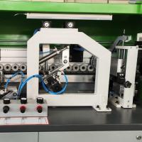 China Fully Automatic Woodworking Edge Banding Machine 18-24m/min Speed 10.3kW Power For Furniture Manufacturing for sale