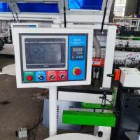China 10.3kW Auto Edge Bander Machine for MDF PVC Wood - 18-24m/min Speed, 10-60mm Thickness Range for sale