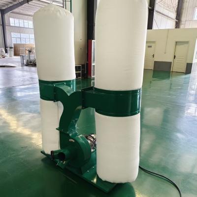 China Industrial 3kW Double Bag Dust Collector 3150m³/h for Woodworking CNC Router for sale