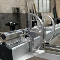 China BHM-45M CNC Sliding Table Panel Saw 3200mm 5.5kW 45 Degree Cutting for MDF Wood for sale