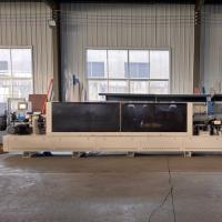 China Automatic Straight Edge Banding Machine 25kW 28m/min Pre-Milling Corner Rounding for Wood Furniture for sale