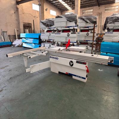 China BHM-45D Precision Sliding Table Saw 3200mm 5.5kW Woodworking Panel Saw for sale