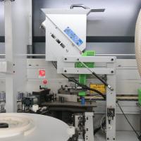 China Aluminum Honeycomb Board Automatic Edge Banding Machine with PUR Glue Tank 10-23m/min for sale