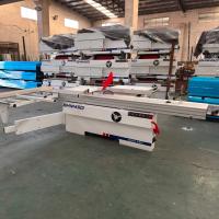 China BHM 45D 3200x375mm Sliding Table Panel Saw Wood Cutting Machine 5.5kW for sale