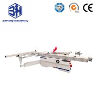 China BHM 45D 3200mm Sliding Table Panel Saw 5.5kW Motor 4000-6000 RPM Wood Cutting Machine for sale
