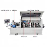 China Automatic Edge Banding Machine 7kW 380V PLC Control for Woodworking 16m/min Feed Speed for sale