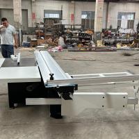 China BHM45M Versatile Sliding Table Saw with Large Cutting Capacity and Easy Adjustment Controls Suitable for Diverse Woodworking Needs for sale