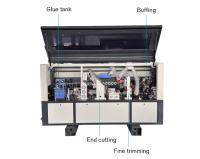 China Automatic Edge Banding Machine BHM300 18-24mmin Speed 0.3-3mm Thickness 7KW for Woodworking for sale