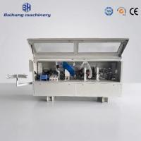 China Full Automatic Woodworking Edge Banding Machine with Fine Trimming, 16m/min Feed Speed & PLC Control for sale